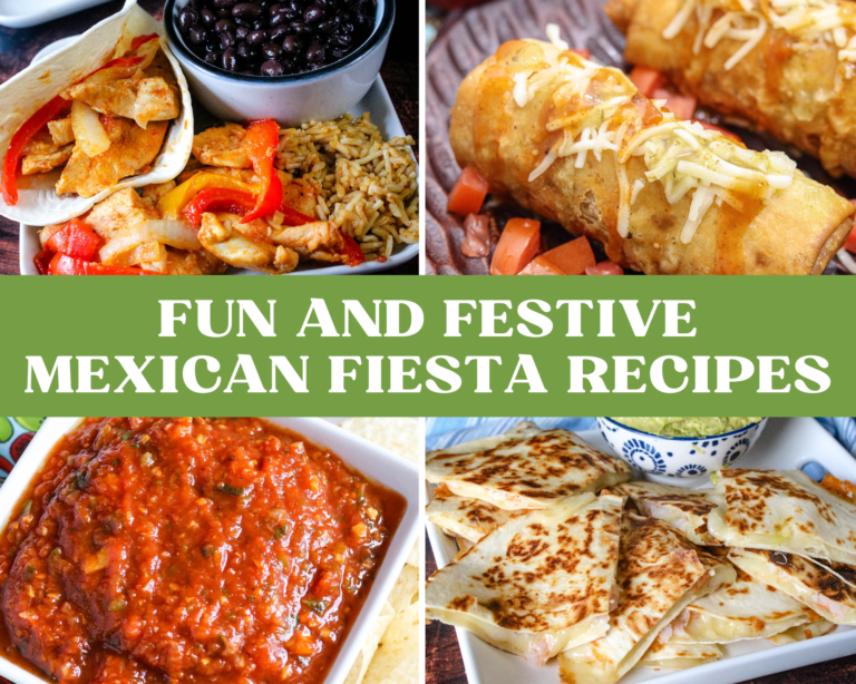 Fun and Festive Mexican Fiesta Recipes - Just A Pinch