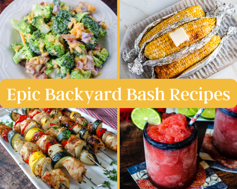 Epic Backyard Bash Recipes - Just A Pinch