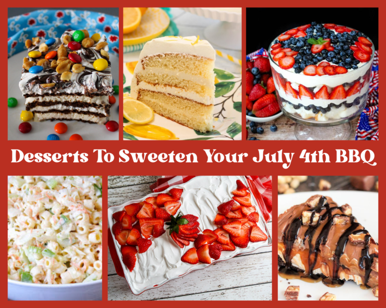 Desserts To Sweeten Your July 4th BBQ - Just A Pinch