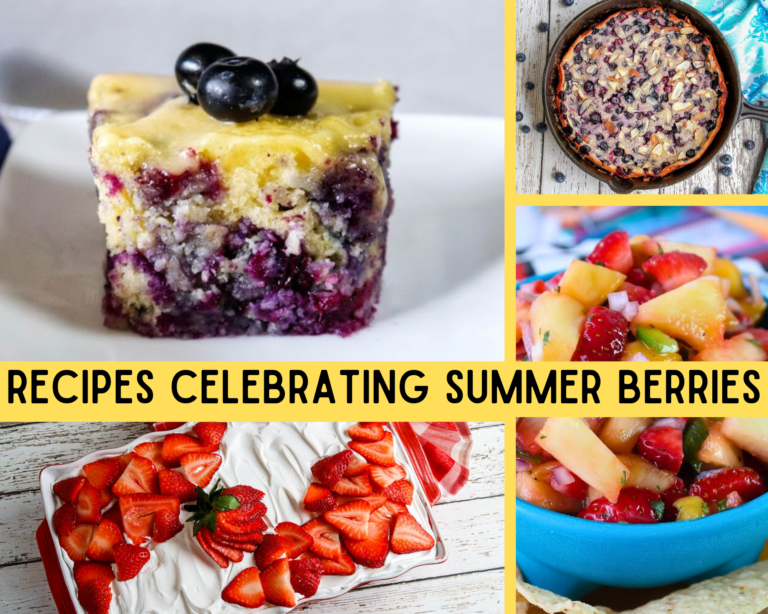 Recipes Celebrating Summer Berries - Just A Pinch