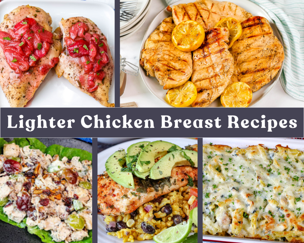 Lighter Chicken Breast Recipes - Just A Pinch