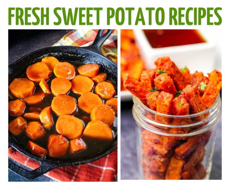 Fresh Sweet Potato Recipes - Just A Pinch