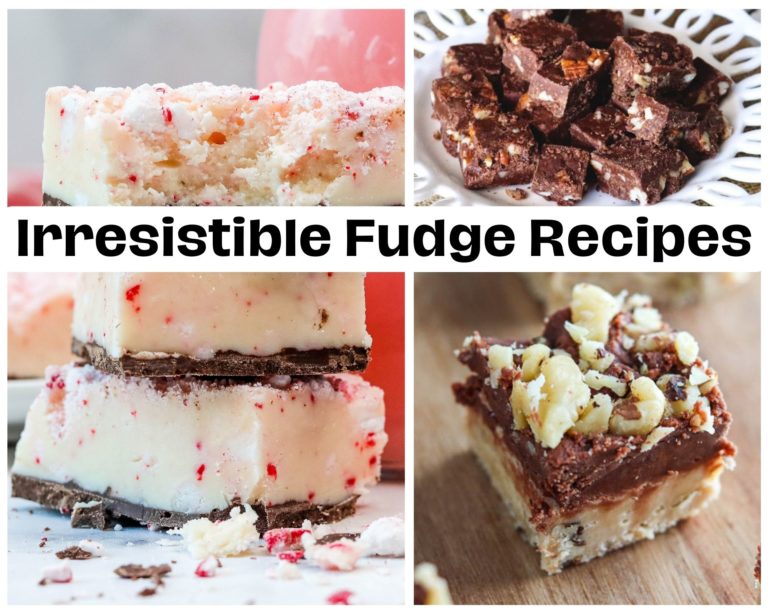 Irresistible Fudge Recipes - Just A Pinch