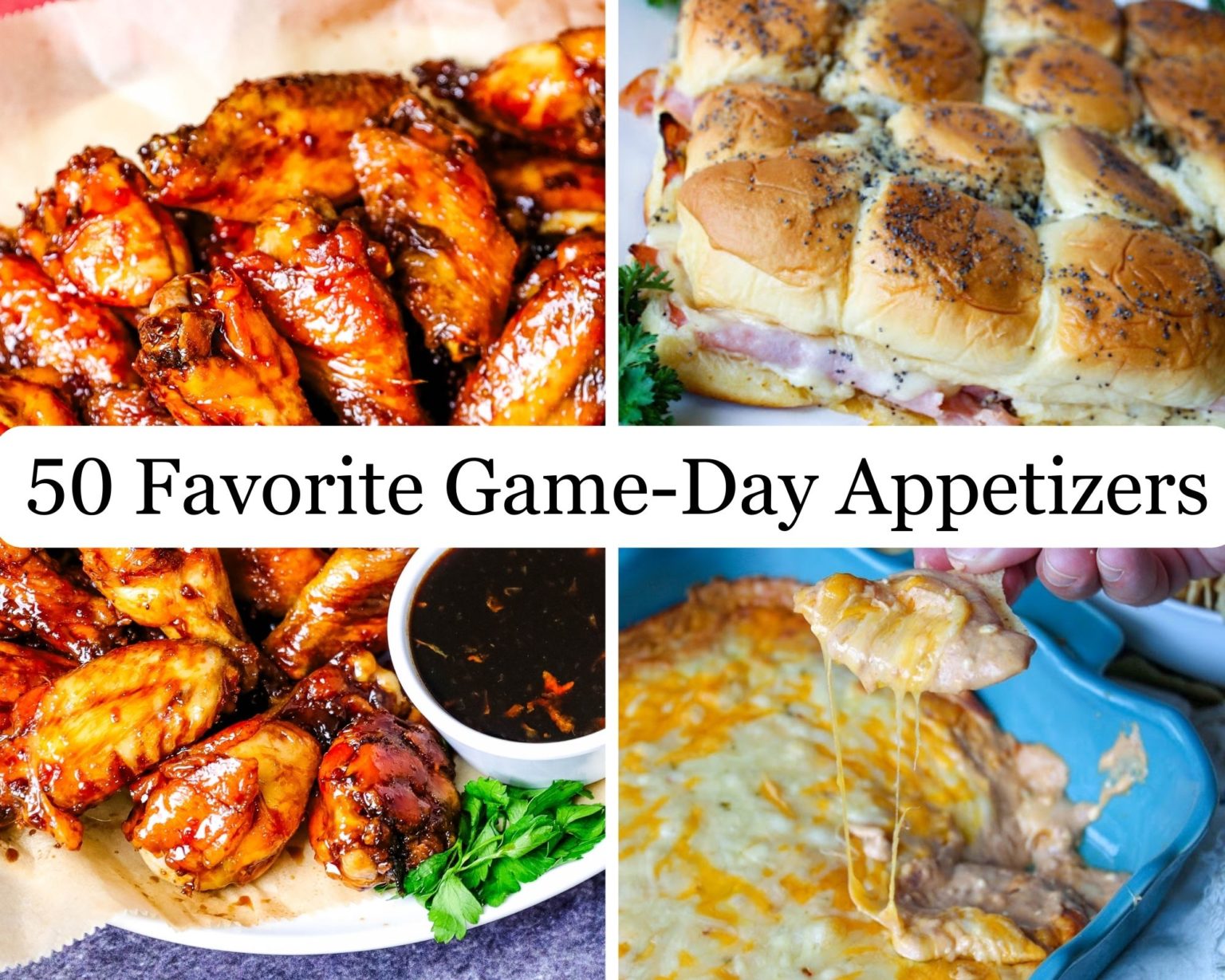 50 Favorite Game-Day Appetizers - Just A Pinch