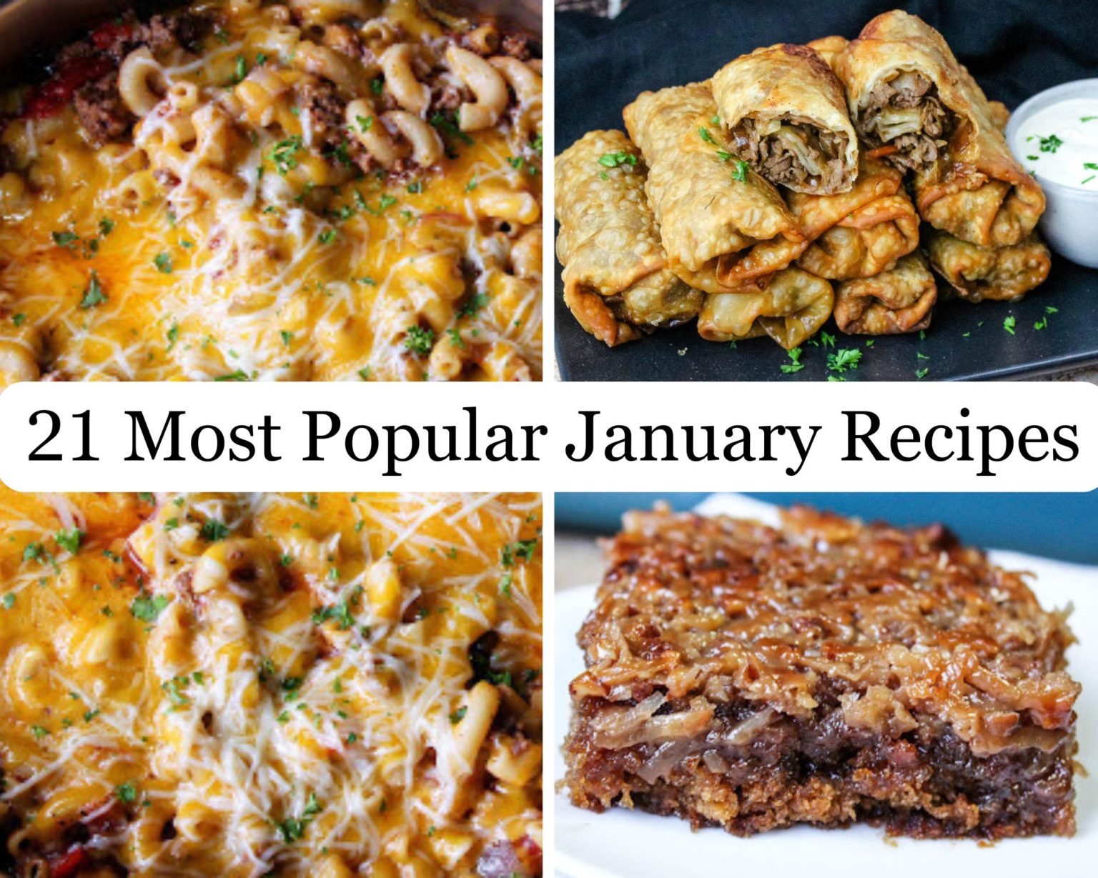 21 Most Popular January Recipes - Just A Pinch