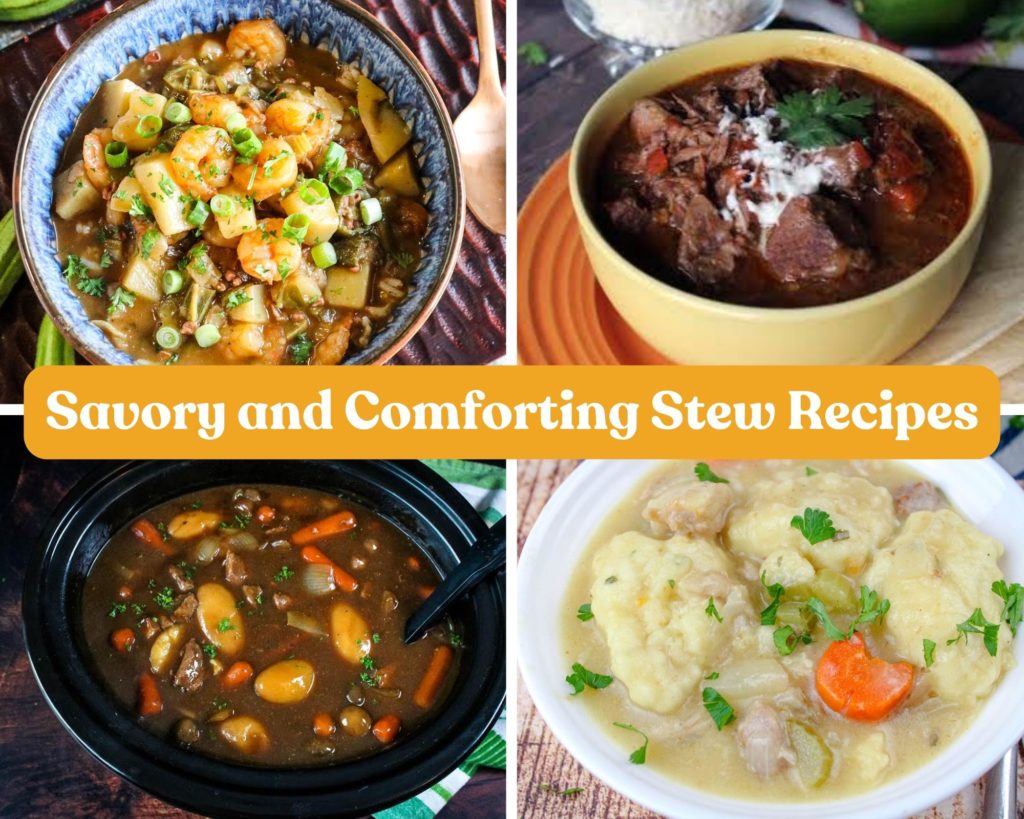 Savory and Comforting Stew Recipes - Just A Pinch