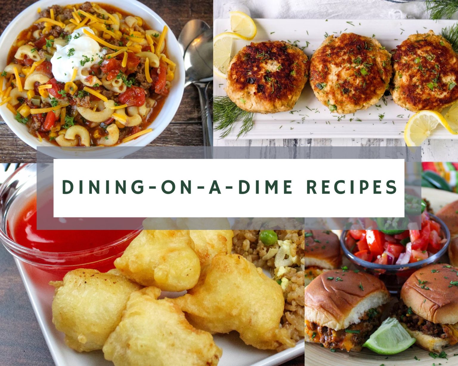 Dining-On-A-Dime Recipes - Just A Pinch