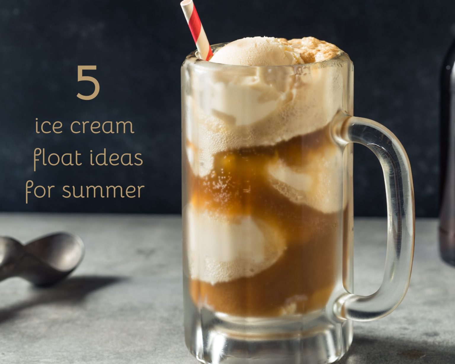 5 Fun Ice Cream Float Ideas For Summer - Just A Pinch