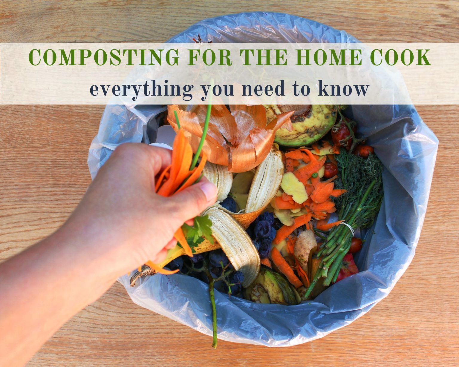 Composting For The Home Cook - Just A Pinch