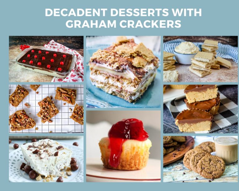 Decadent Desserts With Graham Crackers - Just A Pinch