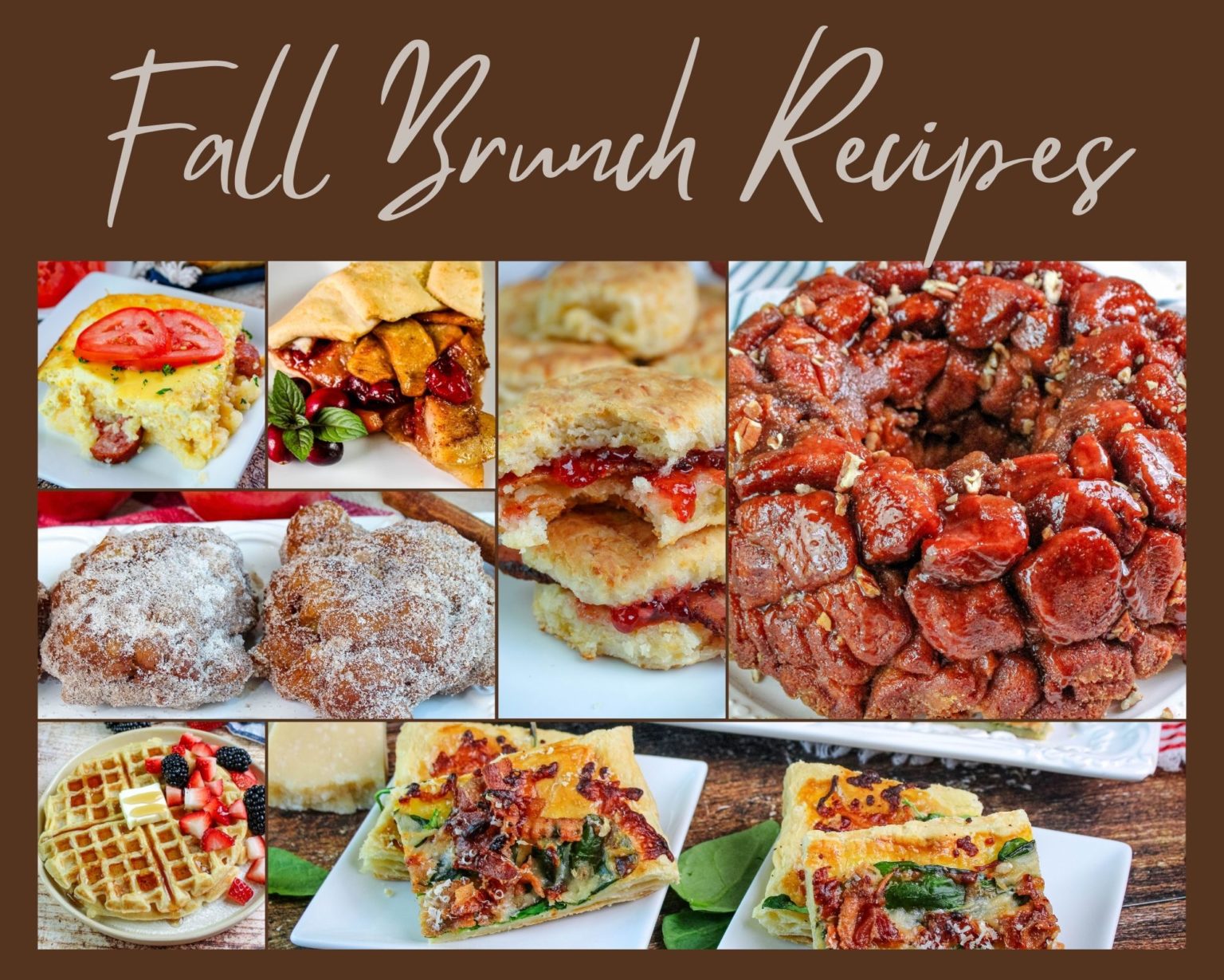 Fall Brunch Recipes - Just A Pinch