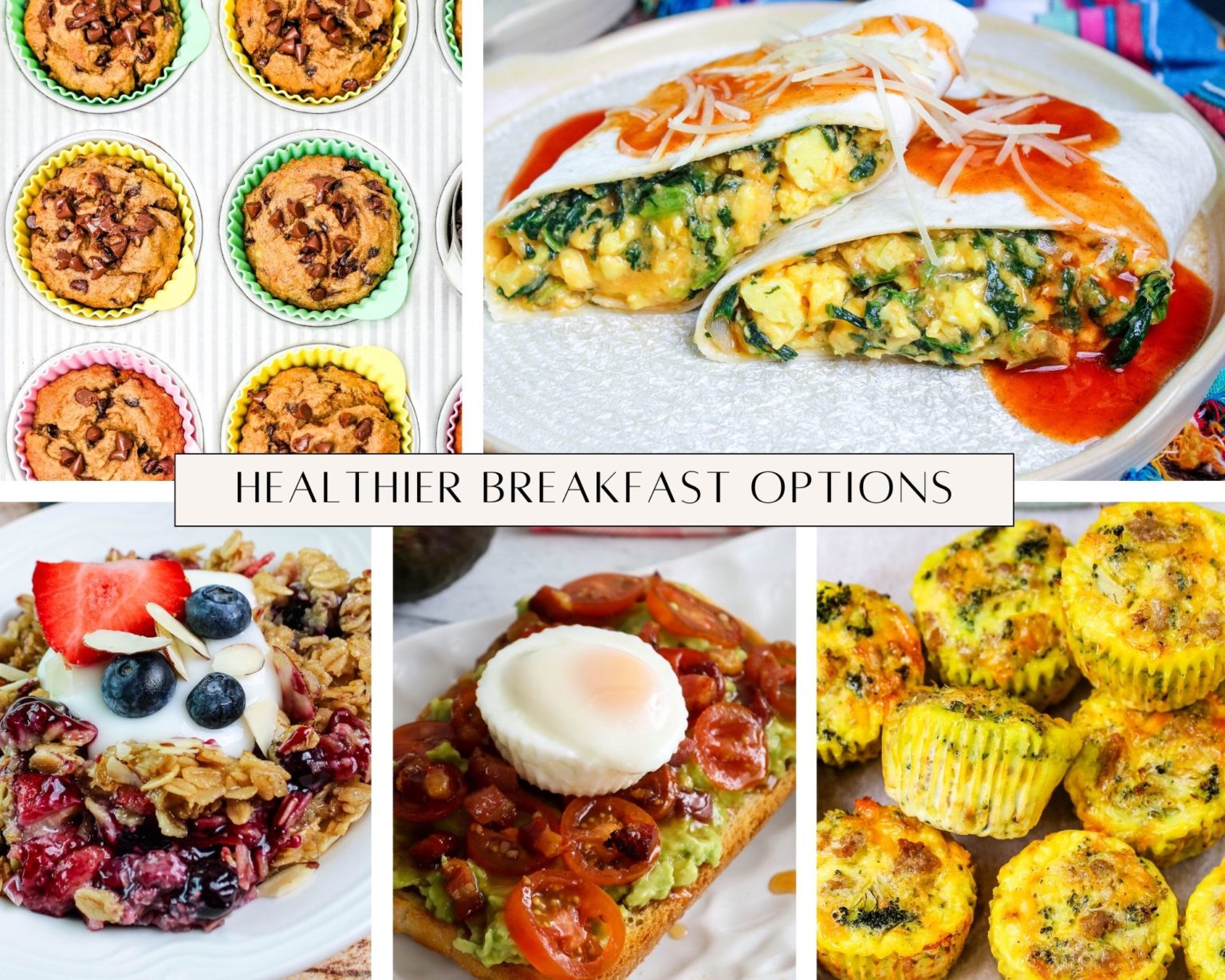 Healthier Breakfast Options - Just A Pinch
