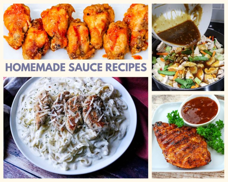 Homemade Sauce Recipes - Just A Pinch