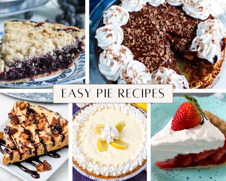 Easy Pie Recipes - Just A Pinch