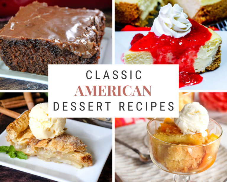 Classic American Dessert Recipes - Just A Pinch