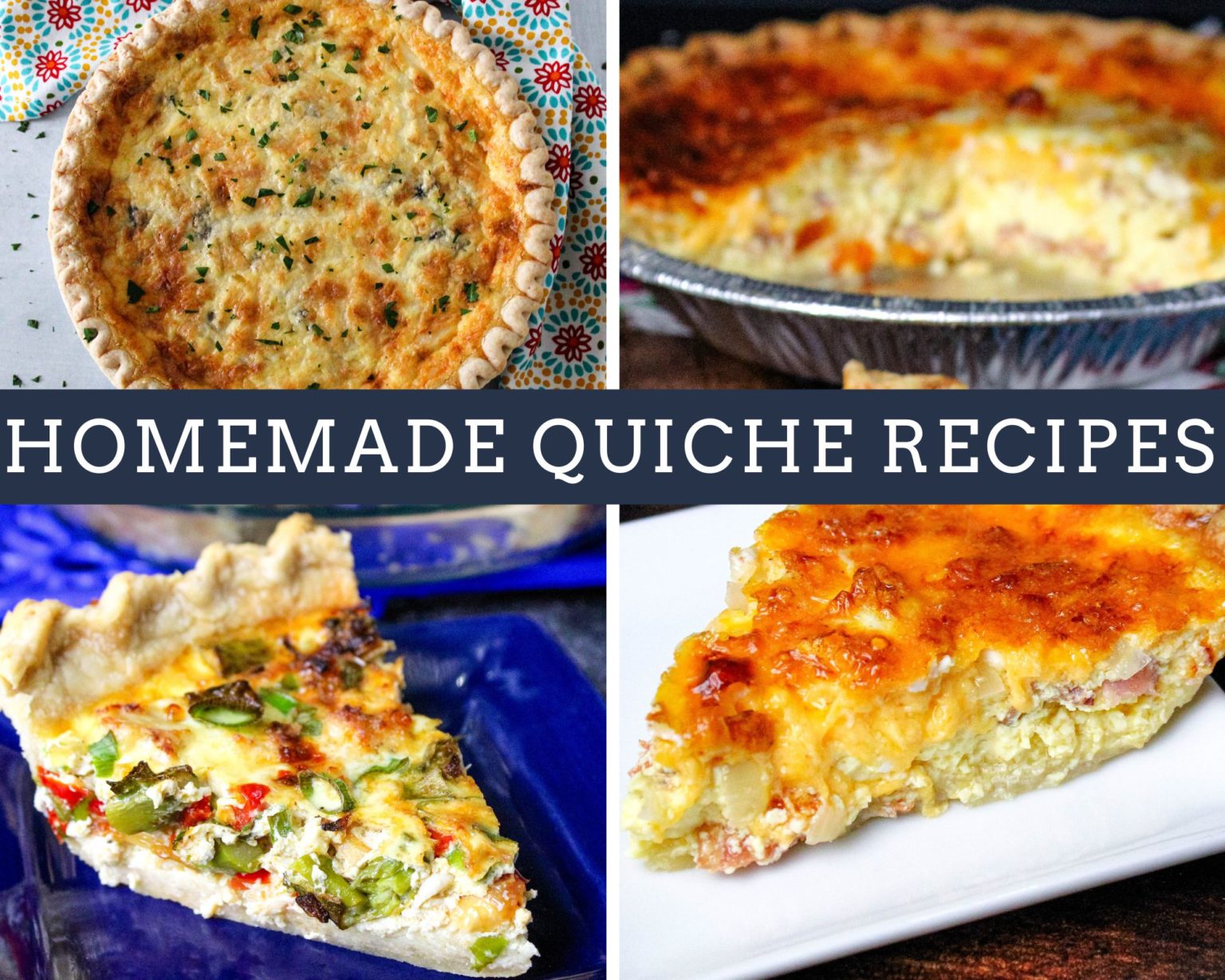 Homemade Quiche Recipes - Just A Pinch