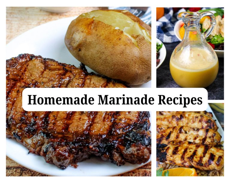 Homemade Marinade Recipes - Just A Pinch