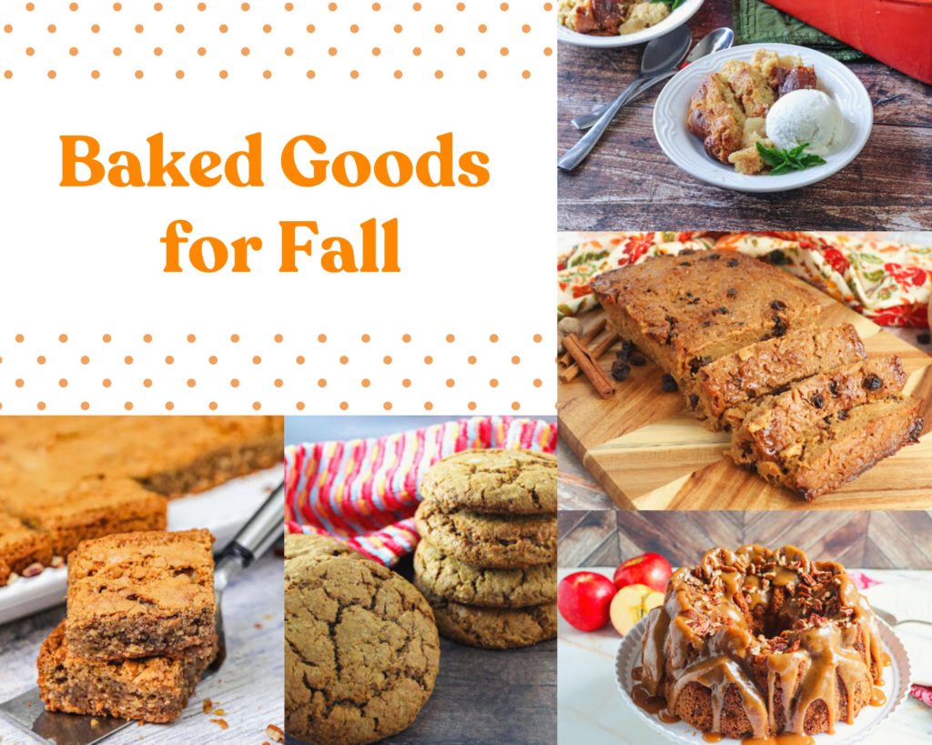 Baked Goods for Fall - Just A Pinch